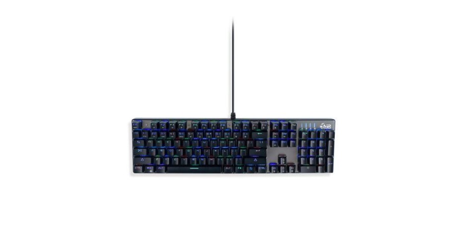 MediaRange Gaming Series Corded mechanical gaming-keyboard with 104 ...