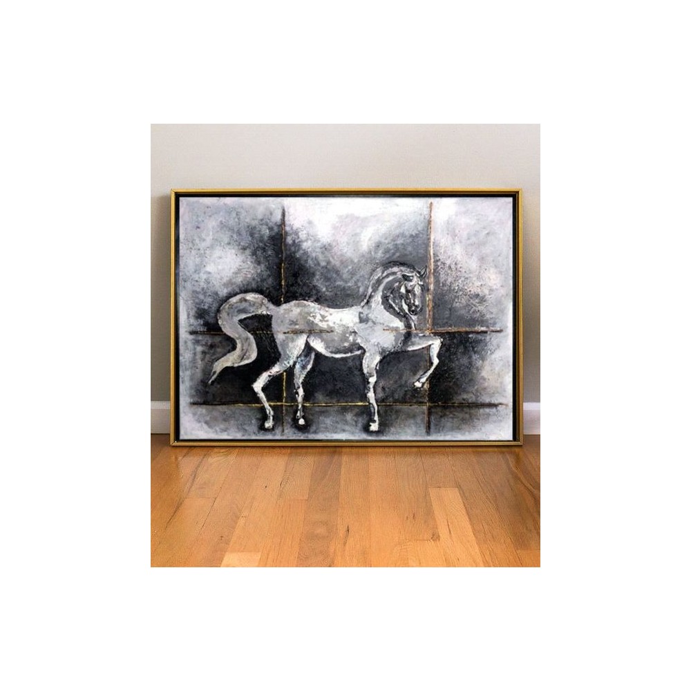 Tablouri abstracte pictate manual, Tablou sufragerie, tablou birou ...