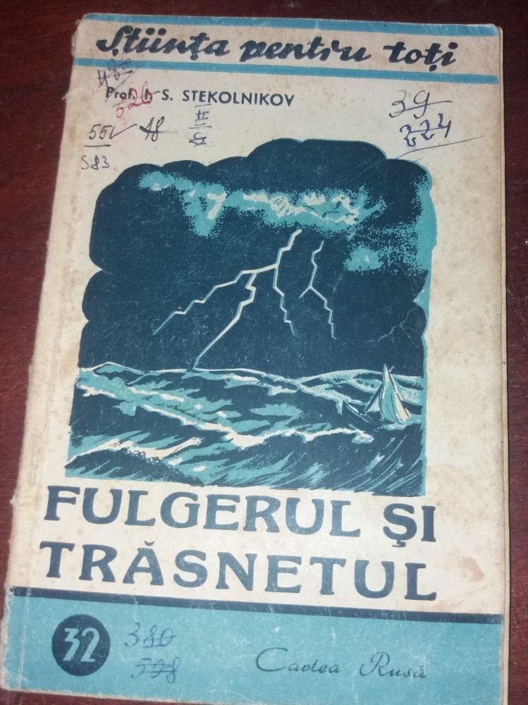 FULGERUL SI TRASNETUL STEKOLNIKOV 1948 | arhiva Okazii.ro