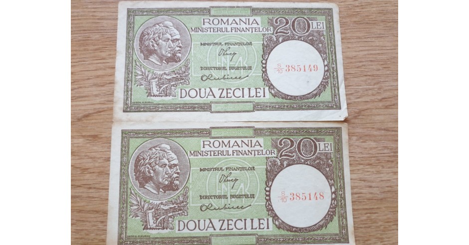 Bacnote 20 lei | arhiva Okazii.ro