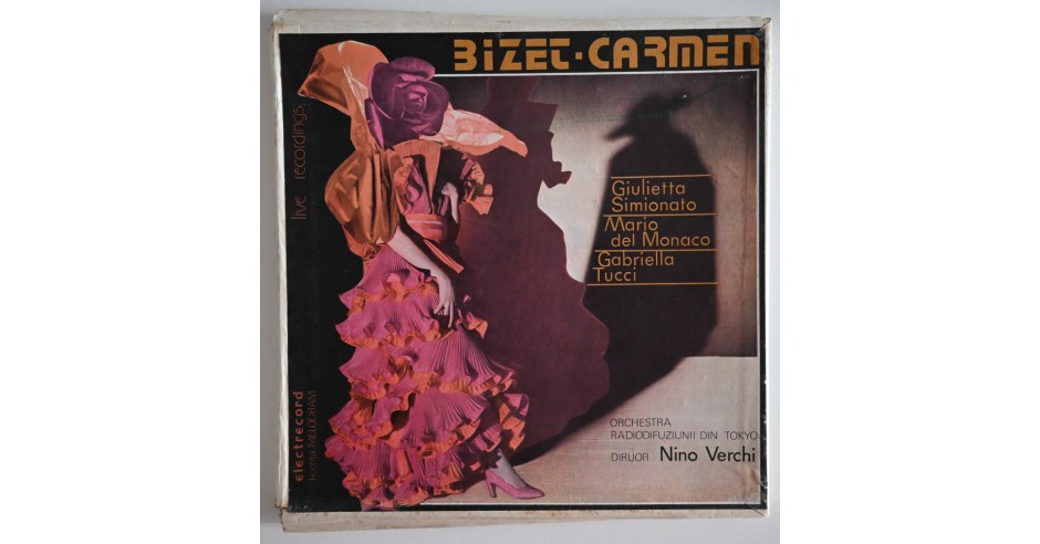 BOX 3 discuri vinil Electrecord cu pliant - Bizet - Carmen (drama ...