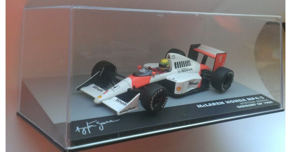 Macheta McLaren MP4/5 Ayrton Senna Formula 1 1989 - IXO/Altaya 1/43, 1: ...
