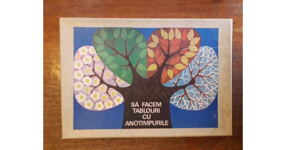 Joc romanesc vintage Sa facem tablouri cu anotimpurile / C1DP | arhiva ...