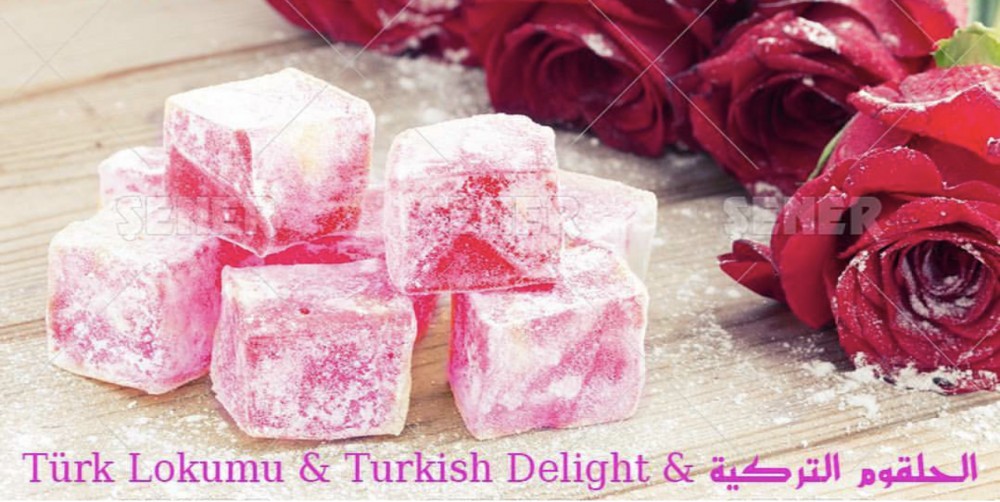 Rahat Turcesc de trandafiri,prajituri turcesti,Lokum, dulciuri, delicii ...