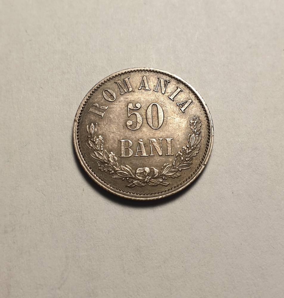 50 bani 1873 Piesa de Colectie | arhiva Okazii.ro
