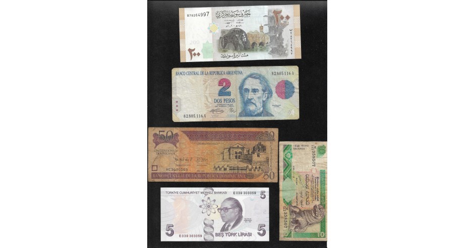 Set #99 15 bancnote de colectie (cele din imagini), Asia | Okazii.ro