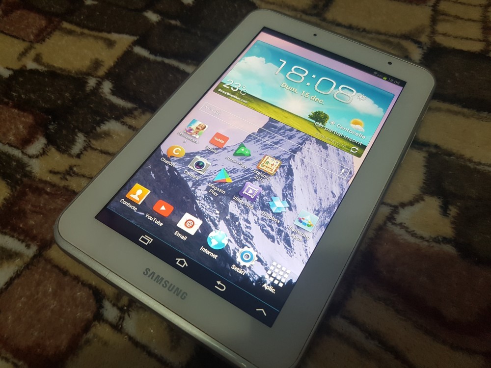 TABLETA SAMSUNG GALAXY TAB 2 7.0 GT-P3110 8GB WIFI FARA SIM PERFECT ...