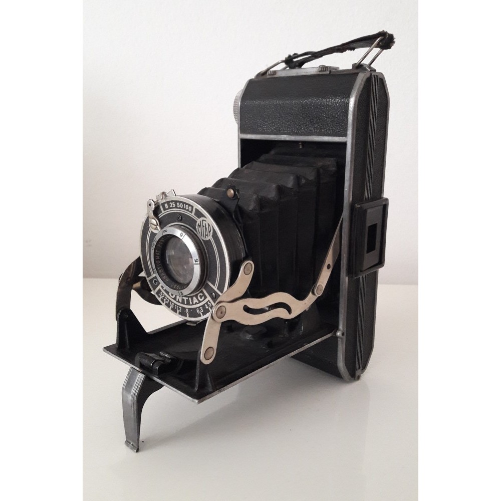 aparat foto vechi cu burduf PONTIAC MFAP (defect) | arhiva Okazii.ro