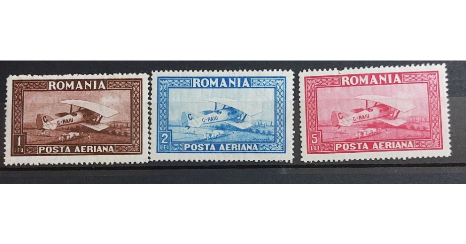 Romania 1928 - C. Raiu,filigran orizontal MNH | arhiva Okazii.ro