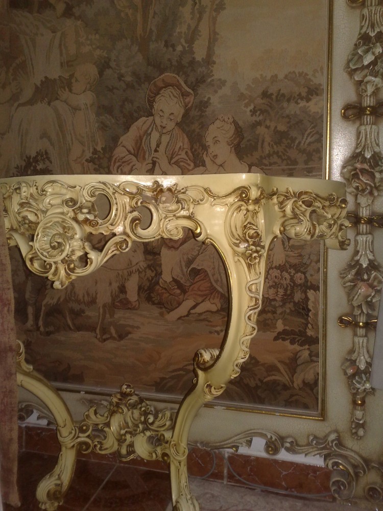 consola antica/vintage/baroc venetian/Louis,perioada 1900-1950,Italia ...