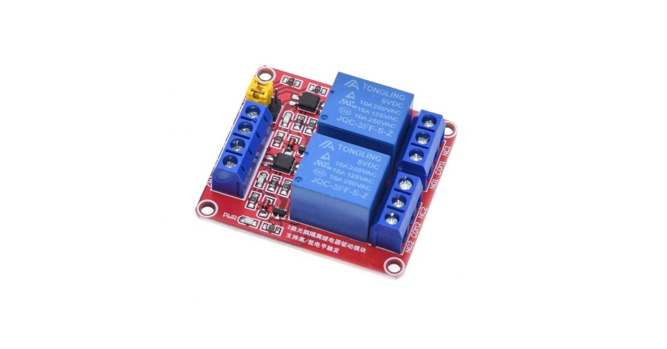 Modul Releu 2 Canale 5v Arduino Optocuplor Ttl Logic Relay Relee R