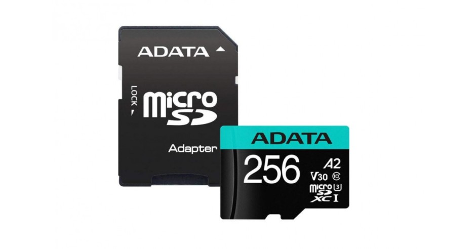 Micro secure digital card adata 256gb ausdx256gui3v30sa2-ra1 clasa 10 ...