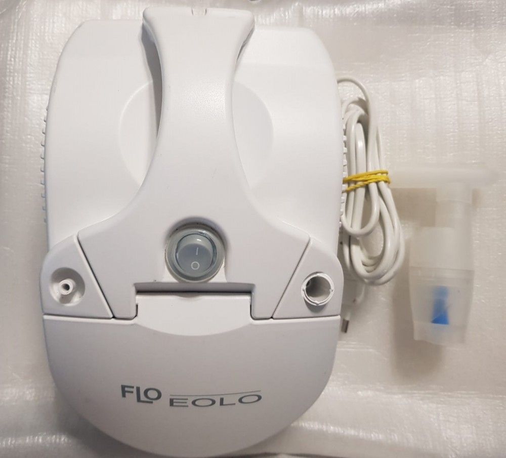 Nebulizator (aerosoli) compresor si masca MEDUTEK FLO EOLO - poze reale ...
