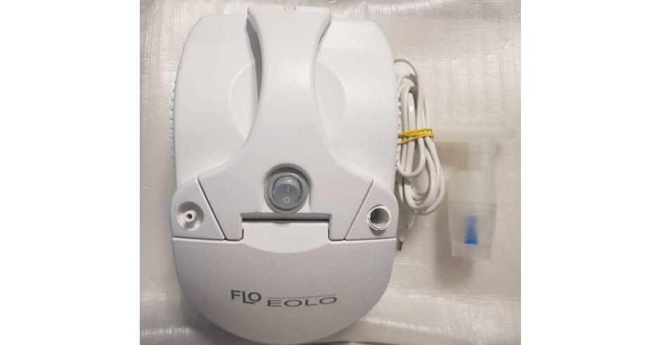 Nebulizator (aerosoli) compresor si masca MEDUTEK FLO EOLO - poze reale ...