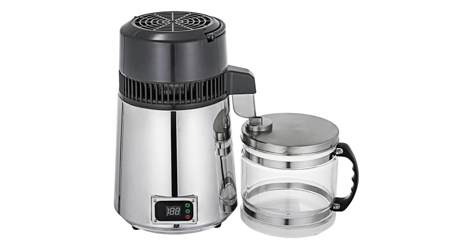 Distilator de apa, 4 L, 750 W, distilarea apei si a alcoolului, ulcior ...
