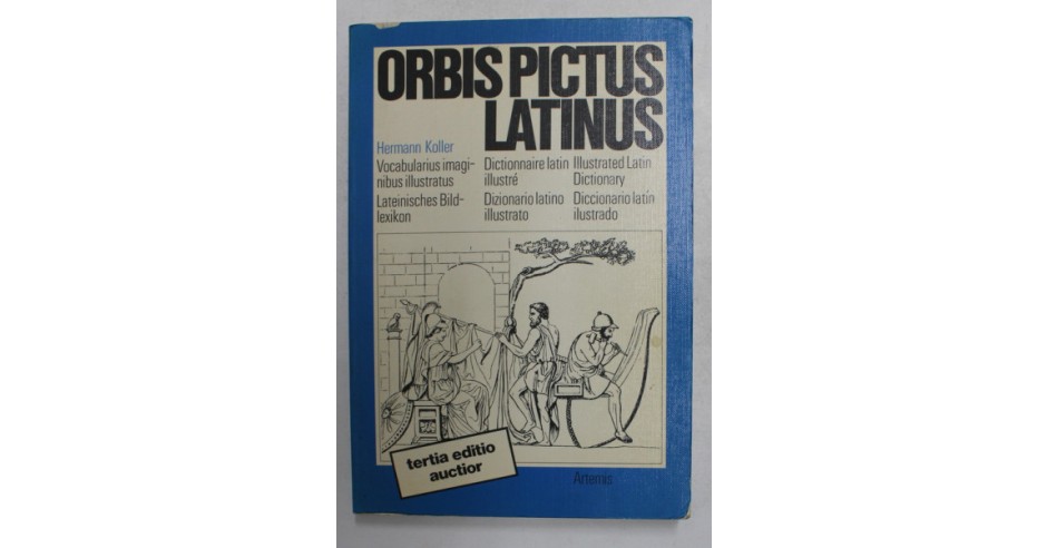 ORBIS PICTUS LATINUS von HERMANN KOLLER , ILLUSTRATED LATIN DICTIONARY ...