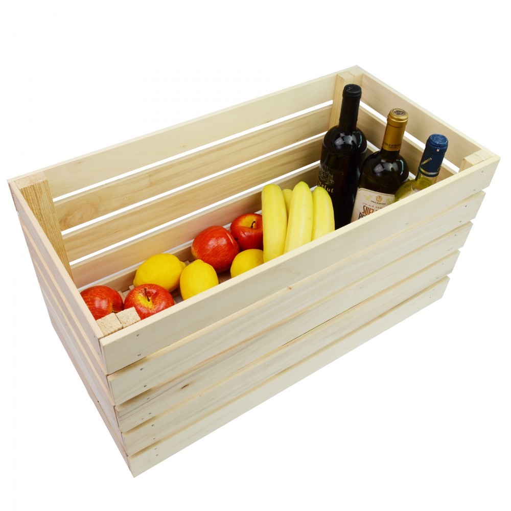 Ladita din lemn pentru depozitare fructe si legume | Okazii.ro