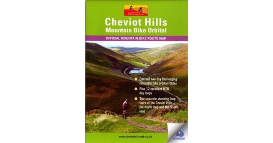 Cheviot Hills Mountain Bike Orbital Map Waterproof Route Map | arhiva ...