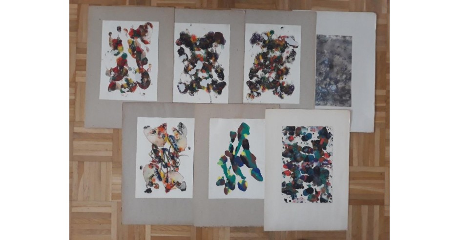 TIMISOARA LOT 7 ACUARELE PATERA ROBERT / TREBOR | arhiva Okazii.ro