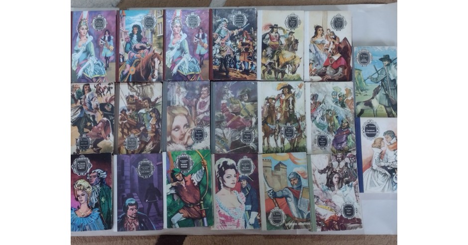 ALEXANDRE DUMAS - 20 CARTI EDITIA COMPLETA DE LUX | arhiva Okazii.ro