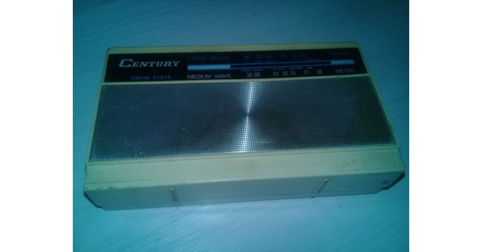 Radio Vechi Portabil Colectie CENTURY Super Heterodyne 2 Band Aparat ...