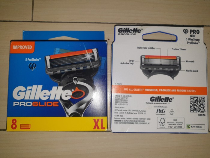 Set 8 rezerve Gillette Fusion Proglide (model nou ) GERMANIA | Okazii.ro