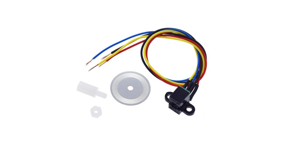 Photoelectric speed sensor encoder coded disc wheel smart car Arduino ...