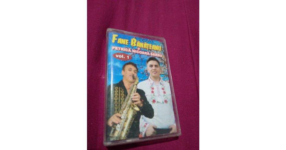 CASETA AUDIO -FANE BANATEANU SI PETRICA NICOARA SARBU RARA!!ORIGINALA, Populara | Okazii.ro