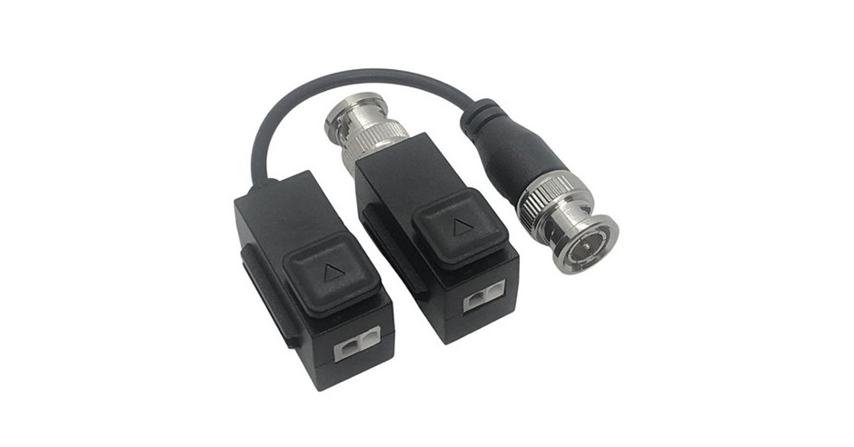 SET VIDEO BALUN PASIV UTP-BNC 4K HIKVISION | Okazii.ro