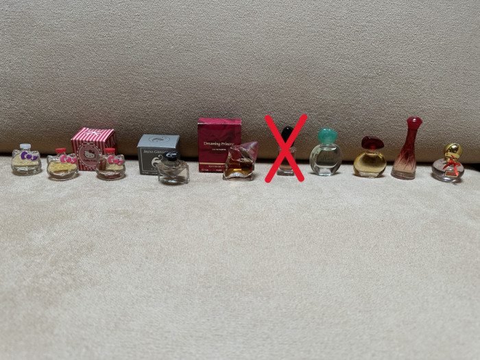 SET 5 de 9 mini parfumuri originale pentru femei si barbati , NOI ...