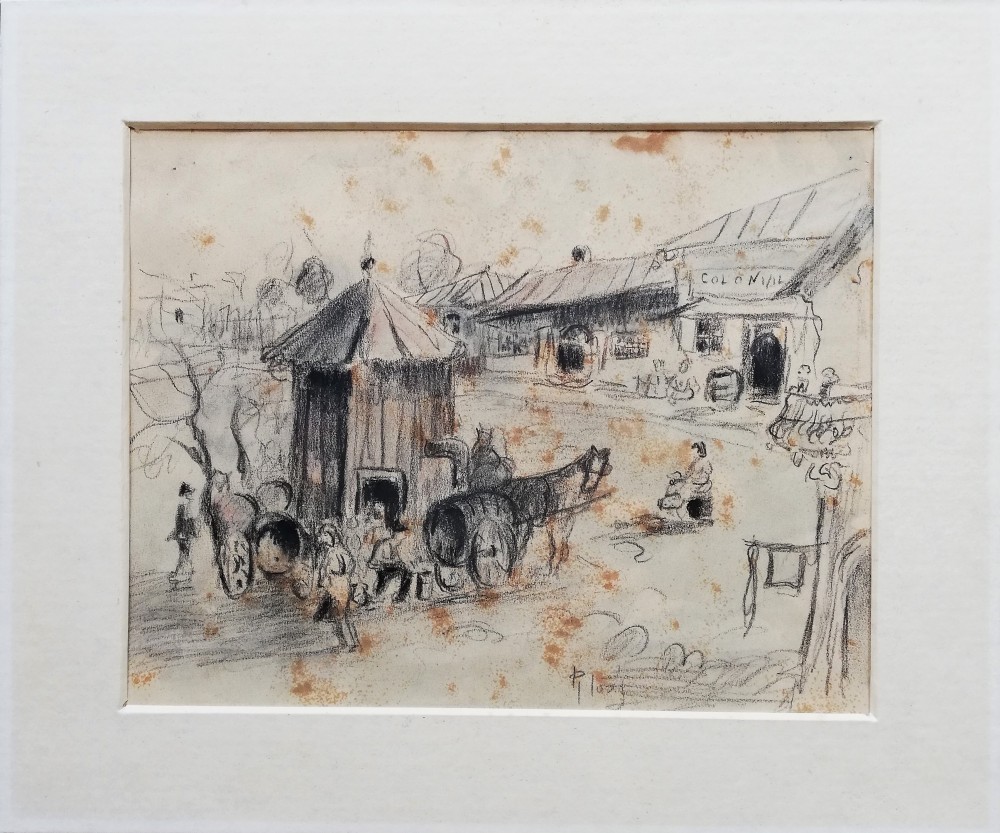 IOSIF ROSENBLUT (1894 - 1975) - Posta Vitan, grafica deosebita, anii ...