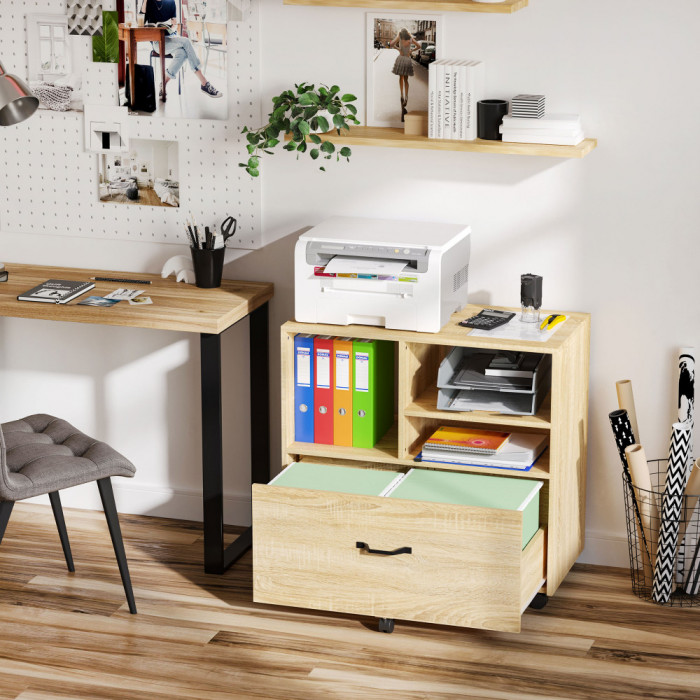 Vinsetto Mobilier Multifunctional pentru Birou din Lemn, Mobilier ...