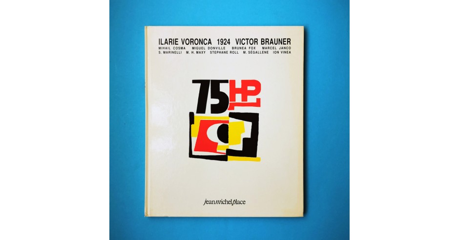75HP Victor Brauner Ilarie Voronca Iancu album avantgarda carte format ...