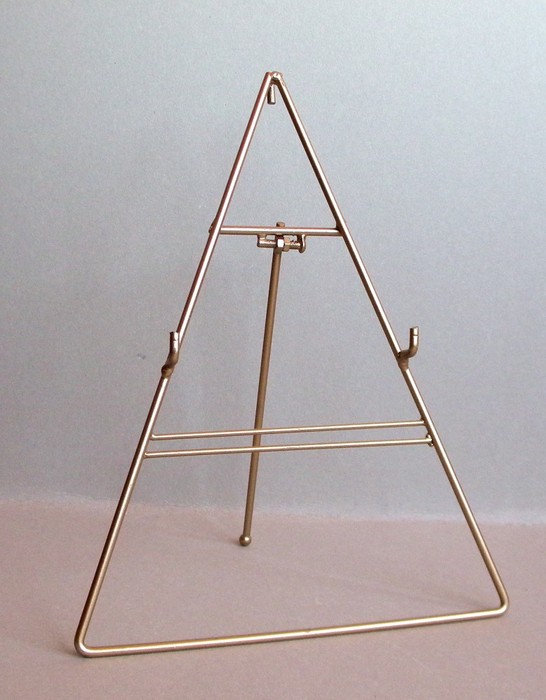 Suport metalic vintage pentru fotografii portret, 32x24cm, display cu ...