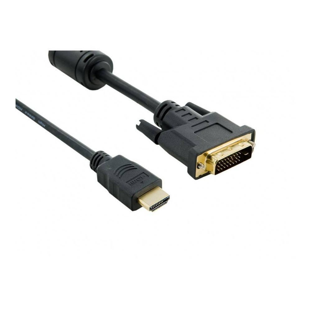 4World 04699 Cablu monitor DVI-D-HDMI 3m negru | arhiva Okazii.ro