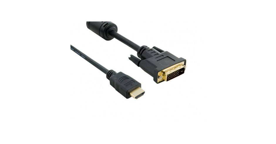 4World 04699 Cablu monitor DVI-D-HDMI 3m negru | arhiva Okazii.ro