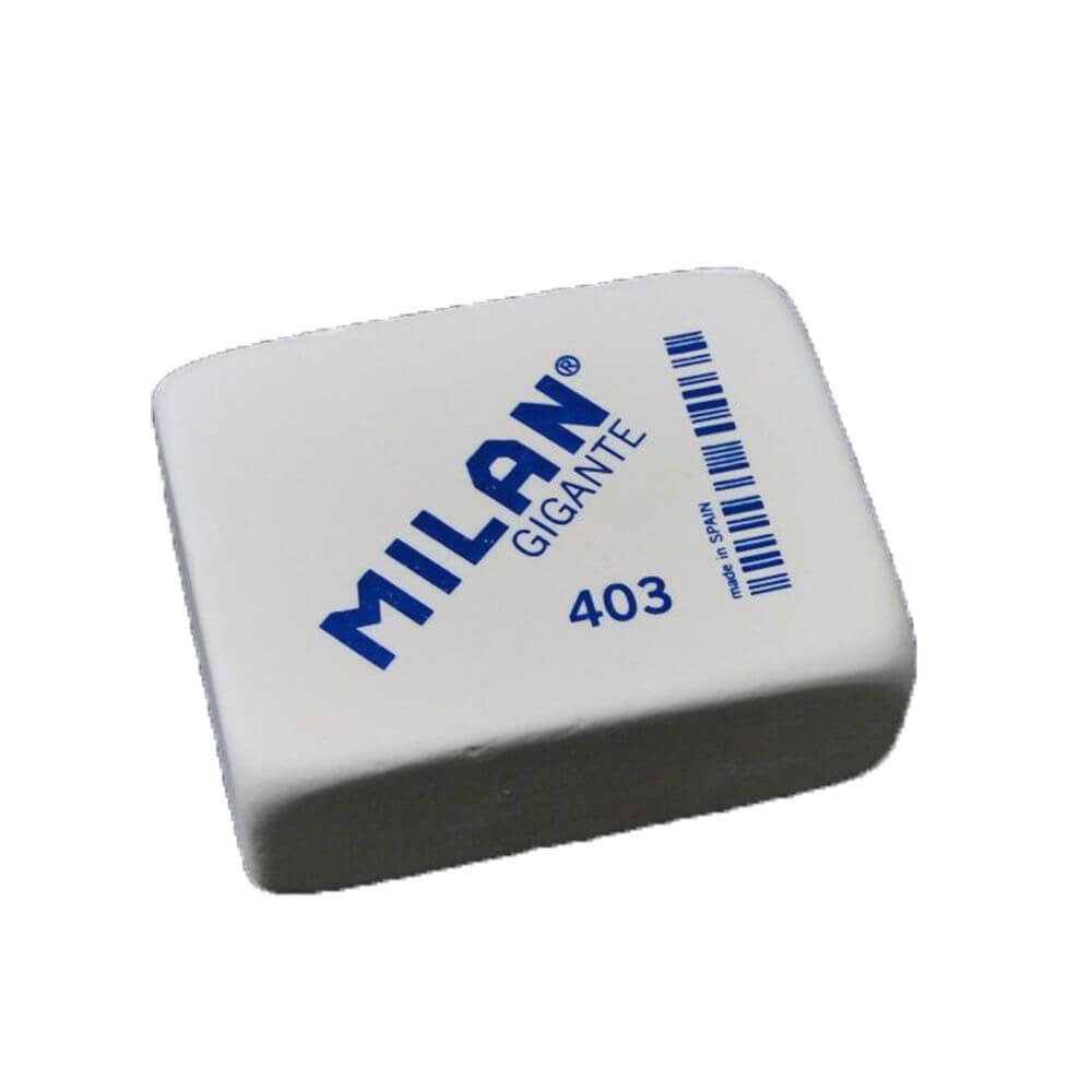 Radiera MILAN Gigante 403, Cauciuc Sintetic, Alb, Radiere, Radiera Alba ...