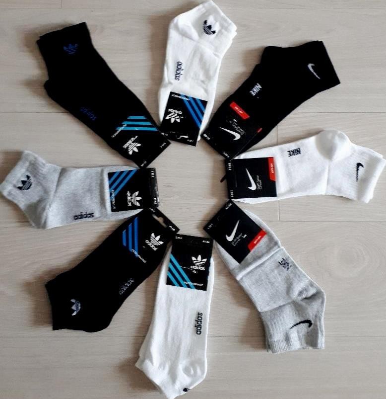 SOSETE ADULTI ADIDAS SI NIKE !MARIMI DE LA 35 LA 45! MINIM 10 PERECHI ...