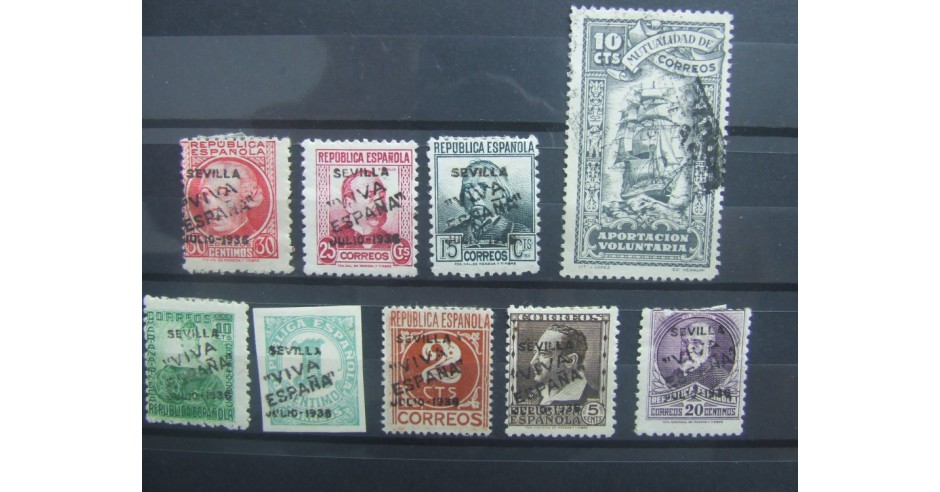 SPANIA TIMBRE CU SUPRATIPAR | arhiva Okazii.ro