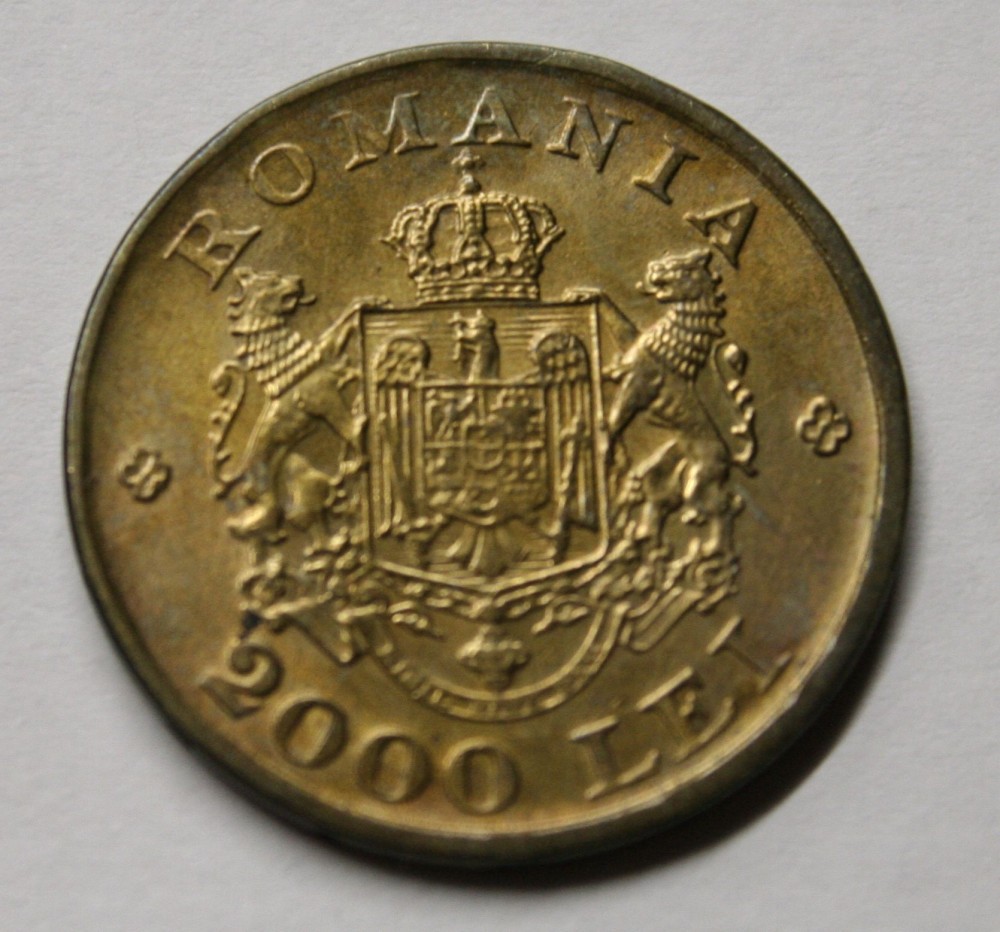 2000 LEI 1946 . VARIANTA SCUT ROTUND . DETALII EXCELENTE . | arhiva ...