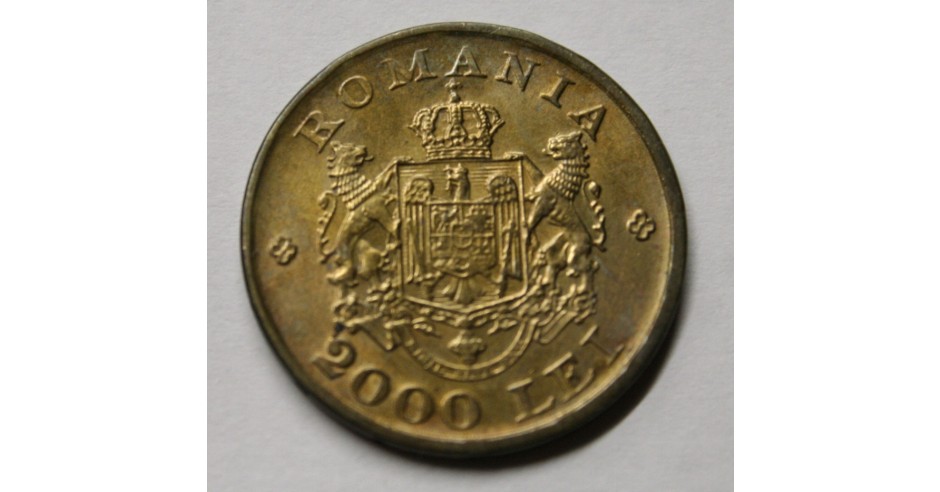 2000 LEI 1946 . VARIANTA SCUT ROTUND . DETALII EXCELENTE . | arhiva ...