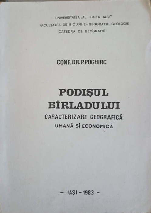 PODISUL BARLADULUI. CARACTERIZARE GEOGRAFICA UMANA SI ECONOMICA-P ...