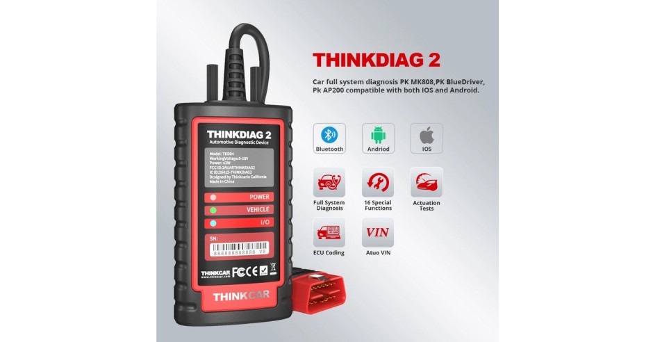 Launch ThinkDiag 2 ORIGINAL - Tester / Diagnoza Auto 2026 | Okazii.ro