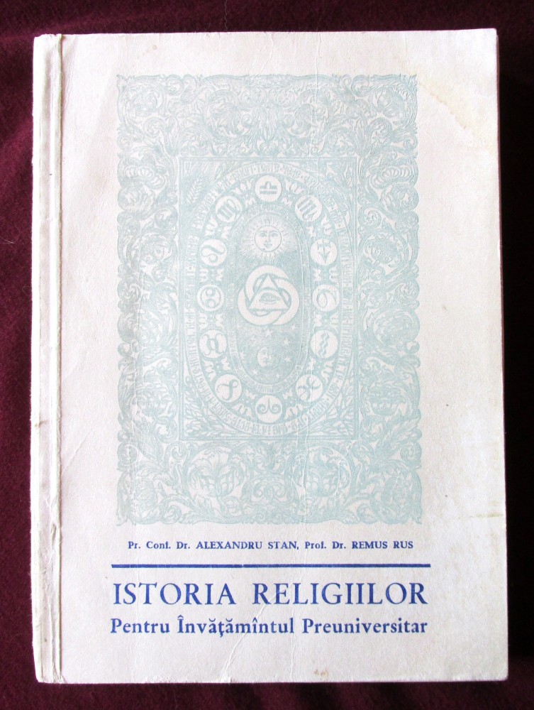 Istoria religiilor pentru invatamantul preuniversitar - Al Stan, Remus ...