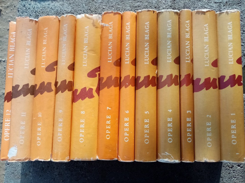 LUCIAN BLAGA - OPERE - 12 VOLUME - SET COMPLET | arhiva Okazii.ro