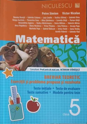 MATEMATICA, BREVIAR TEORETIC. EXERCITII SI PROBLEME PROPUSE SI ...