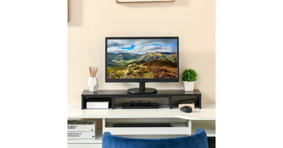 Stand pentru doua monitoare Vinsetto cu lungime si unghi reglabil ...