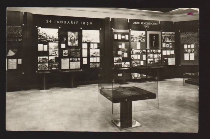 CPIB 19526 CARTE POSTALA - FAGARAS. SALA DE MUZEU, ISTORIE, Circulata ...