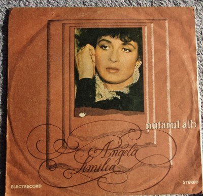 Angela Similea, Nufarul alb, disc vinil Electrecord 1984, stare f buna ...