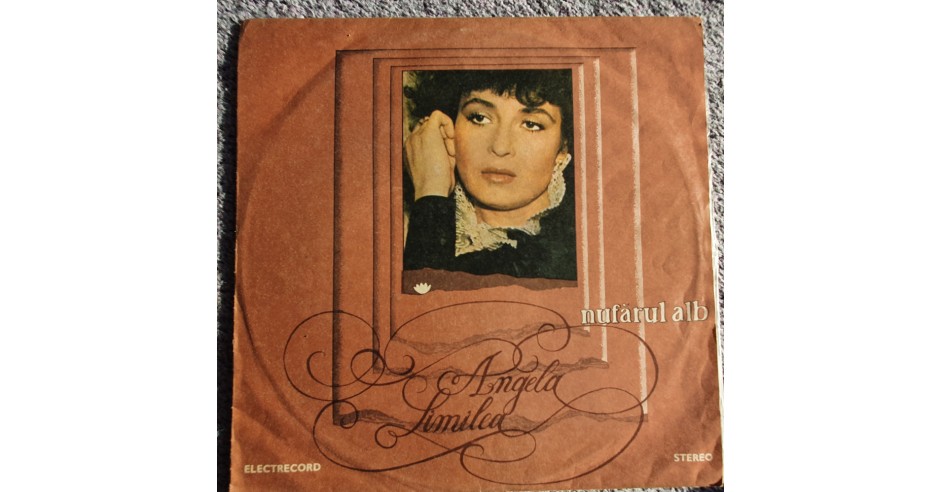 Angela Similea, Nufarul alb, disc vinil Electrecord 1984, stare f buna ...